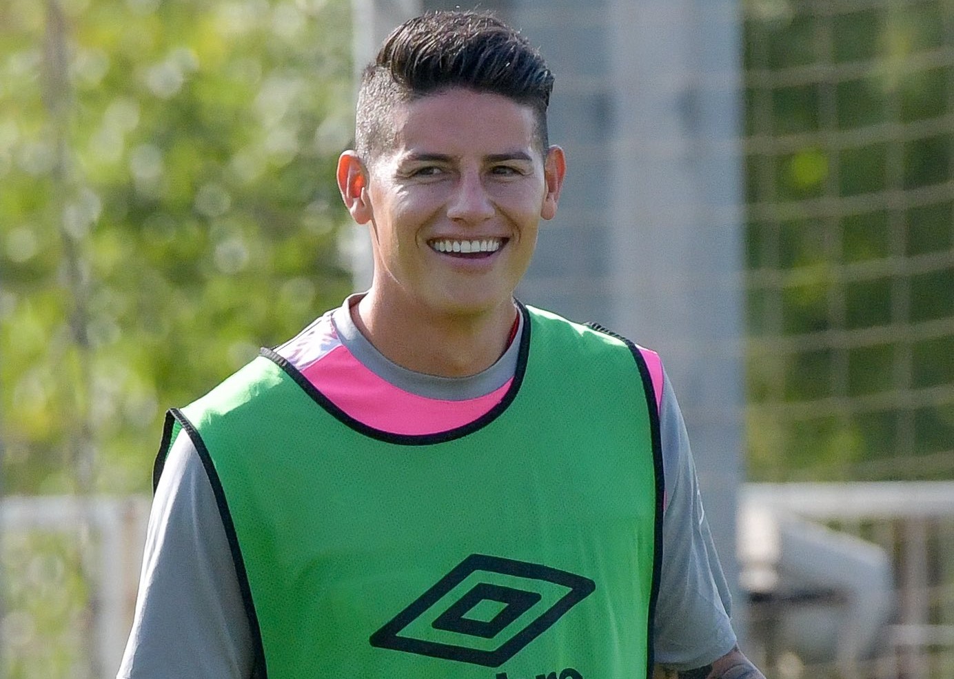 "En el caso de James me gusta. Es un gran futbolista de gran nivel ...